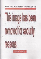 Het Andre Behr Pamflet 13 Jan Voss This Image Has Been Removed For Sec ...